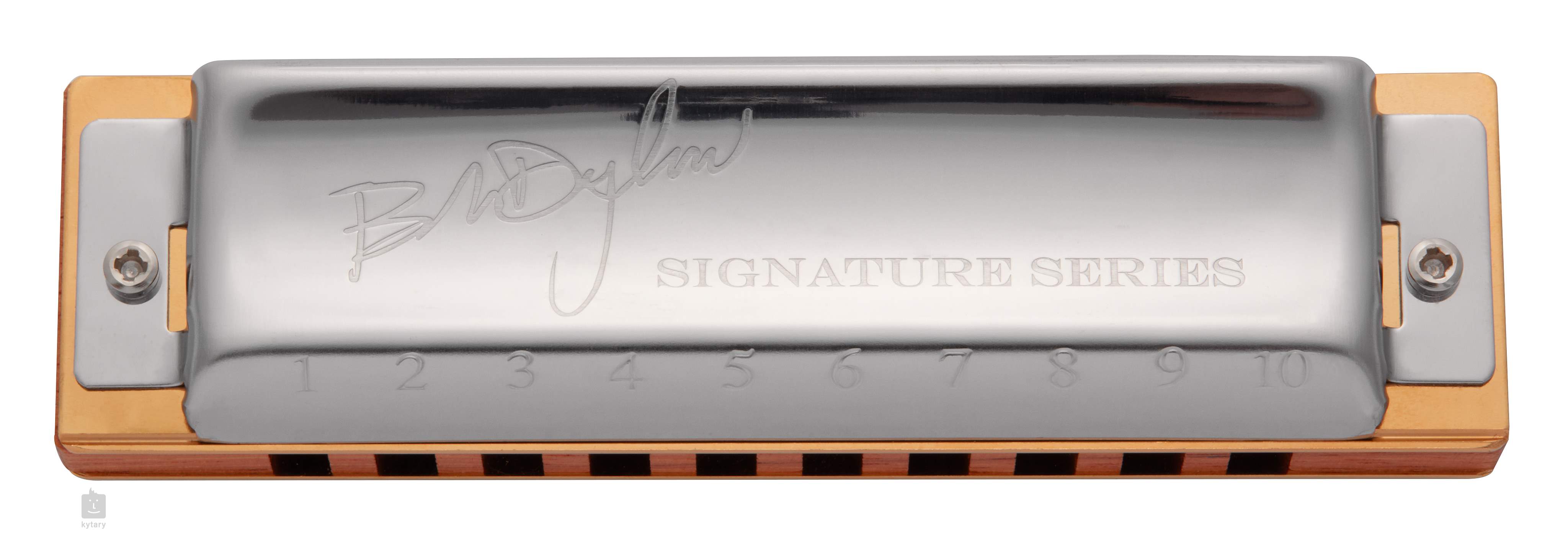 HOHNER Bob Dylan Signature Series C / in magnetic cardboard box Fúkacia ...