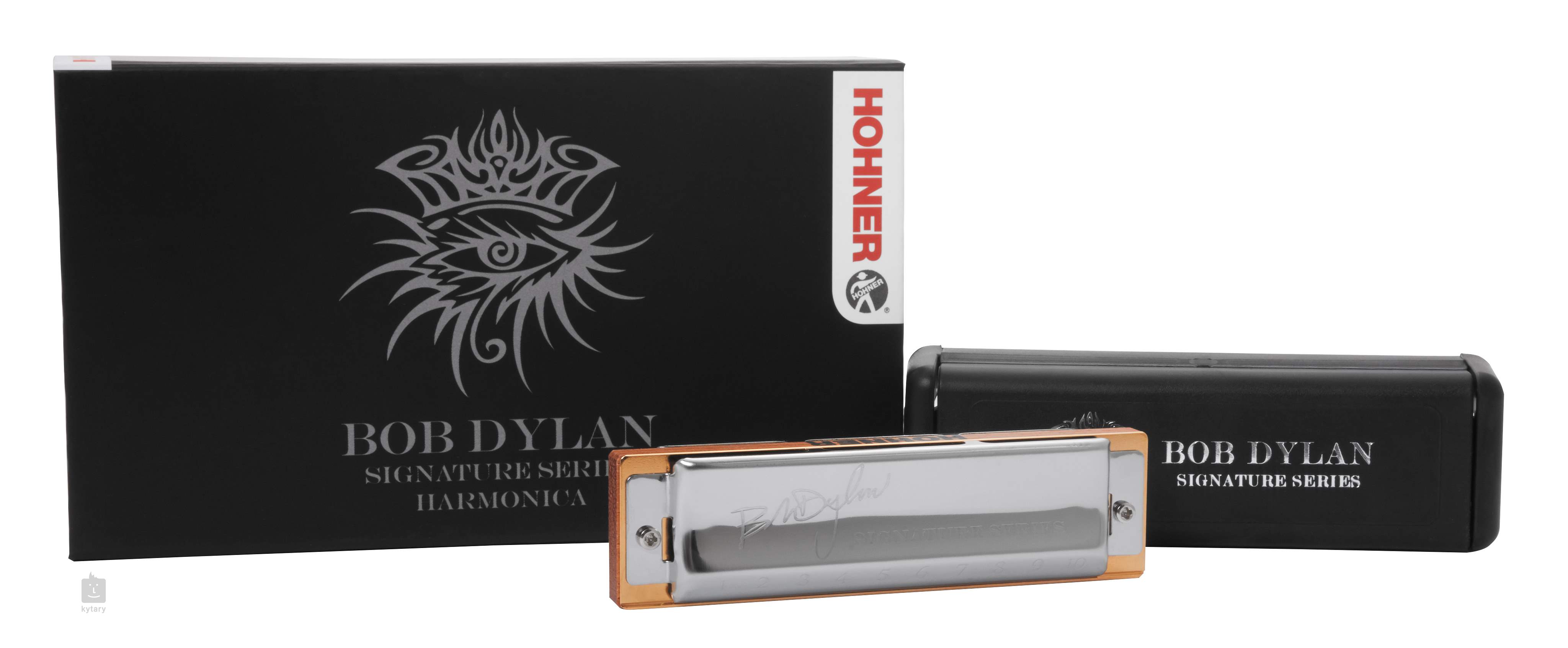 HOHNER Bob Dylan Signature Series C / in magnetic cardboard box Fúkacia ...