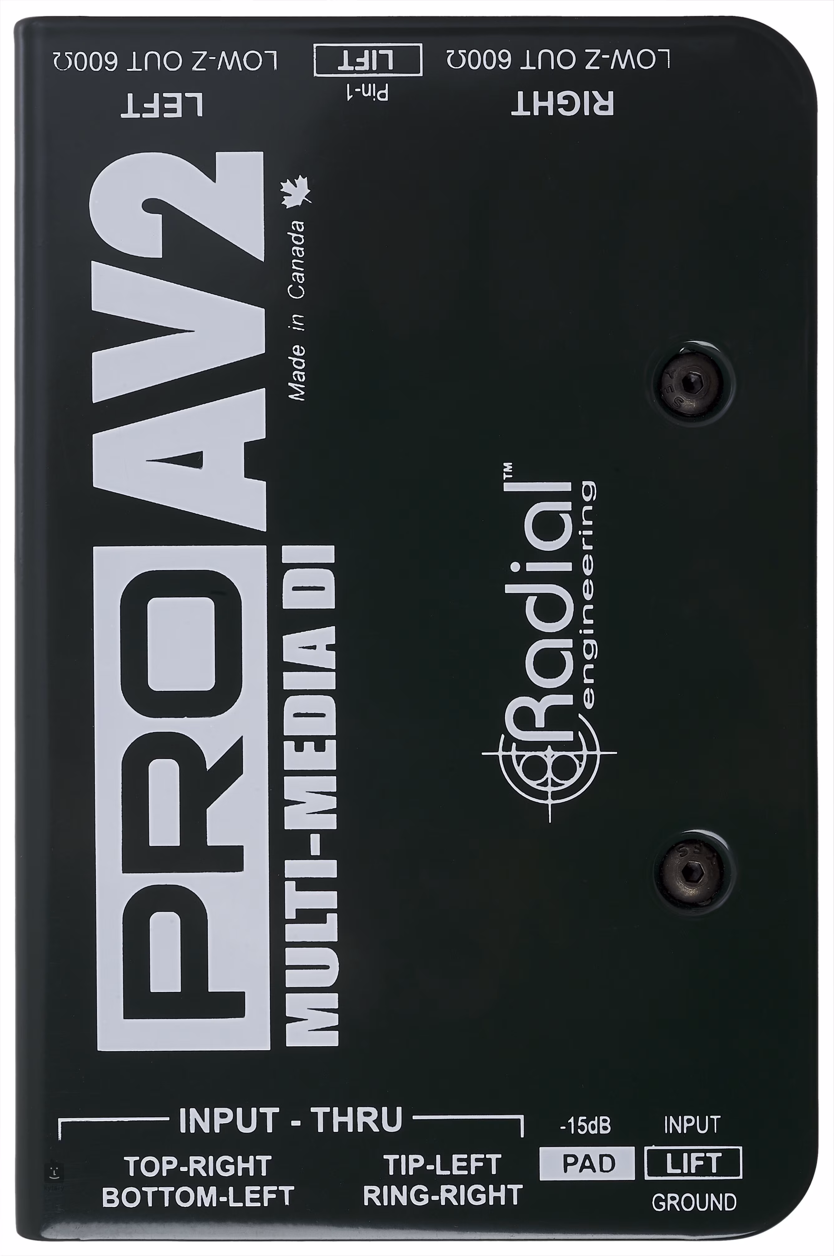 RADIAL ENGINEERING ProAV2 DI box | Kytary.sk