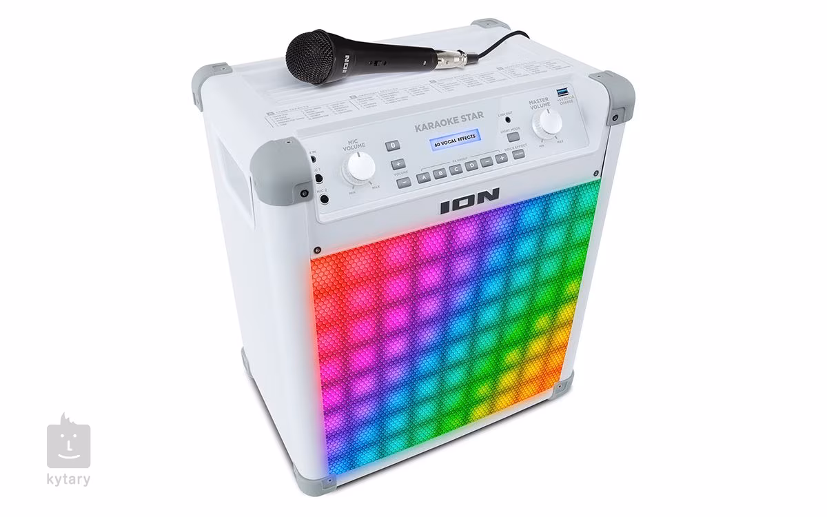 ION Karaoke Star Bezdrôtový prenosný reproduktor | Kytary.sk