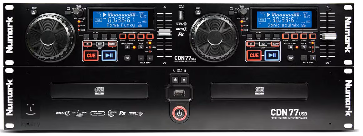 NUMARK CDN77USB DJ prehrávač | Kytary.sk