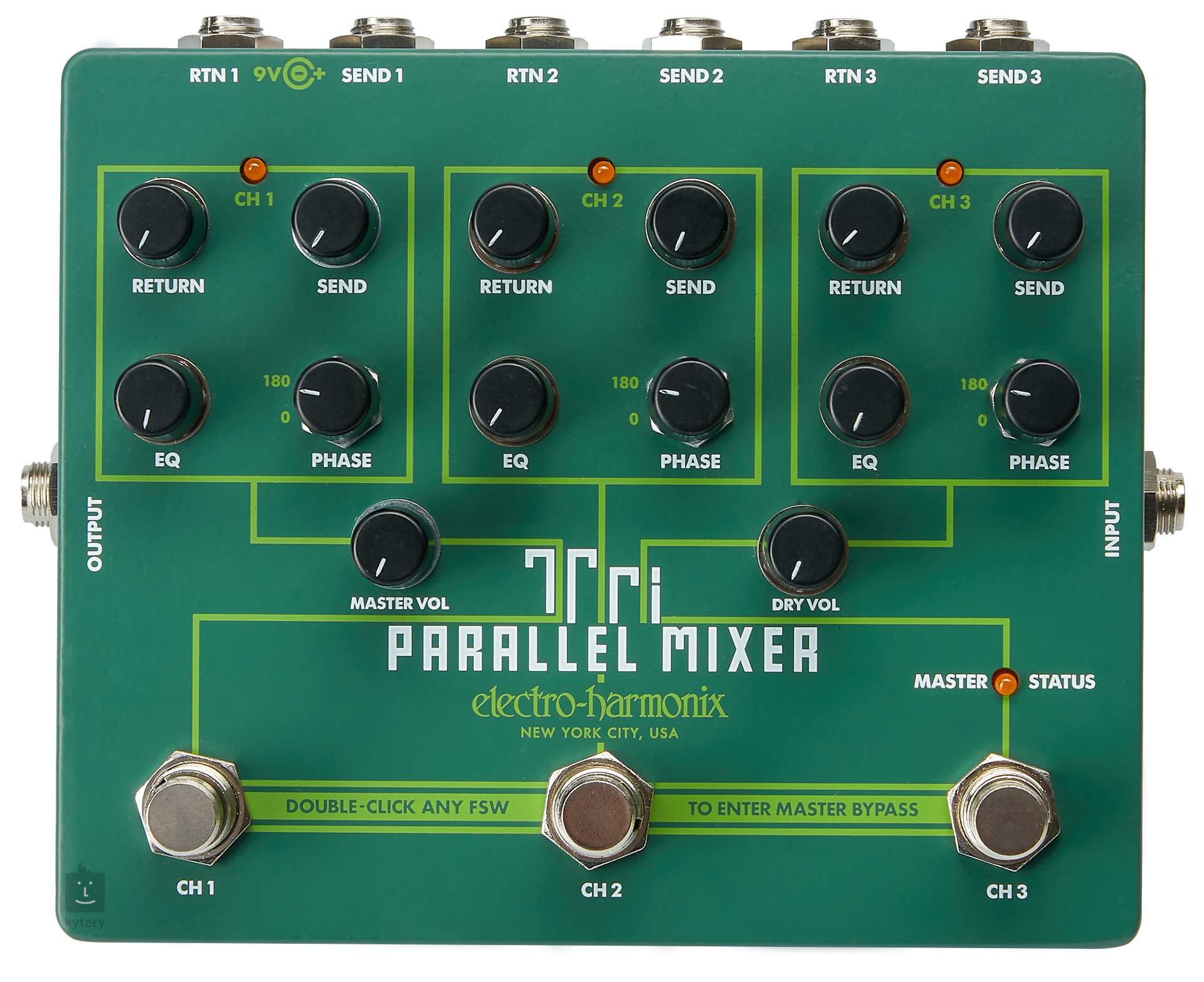 ELECTRO-HARMONIX Tri Parallel Mixer Nožný prepínač