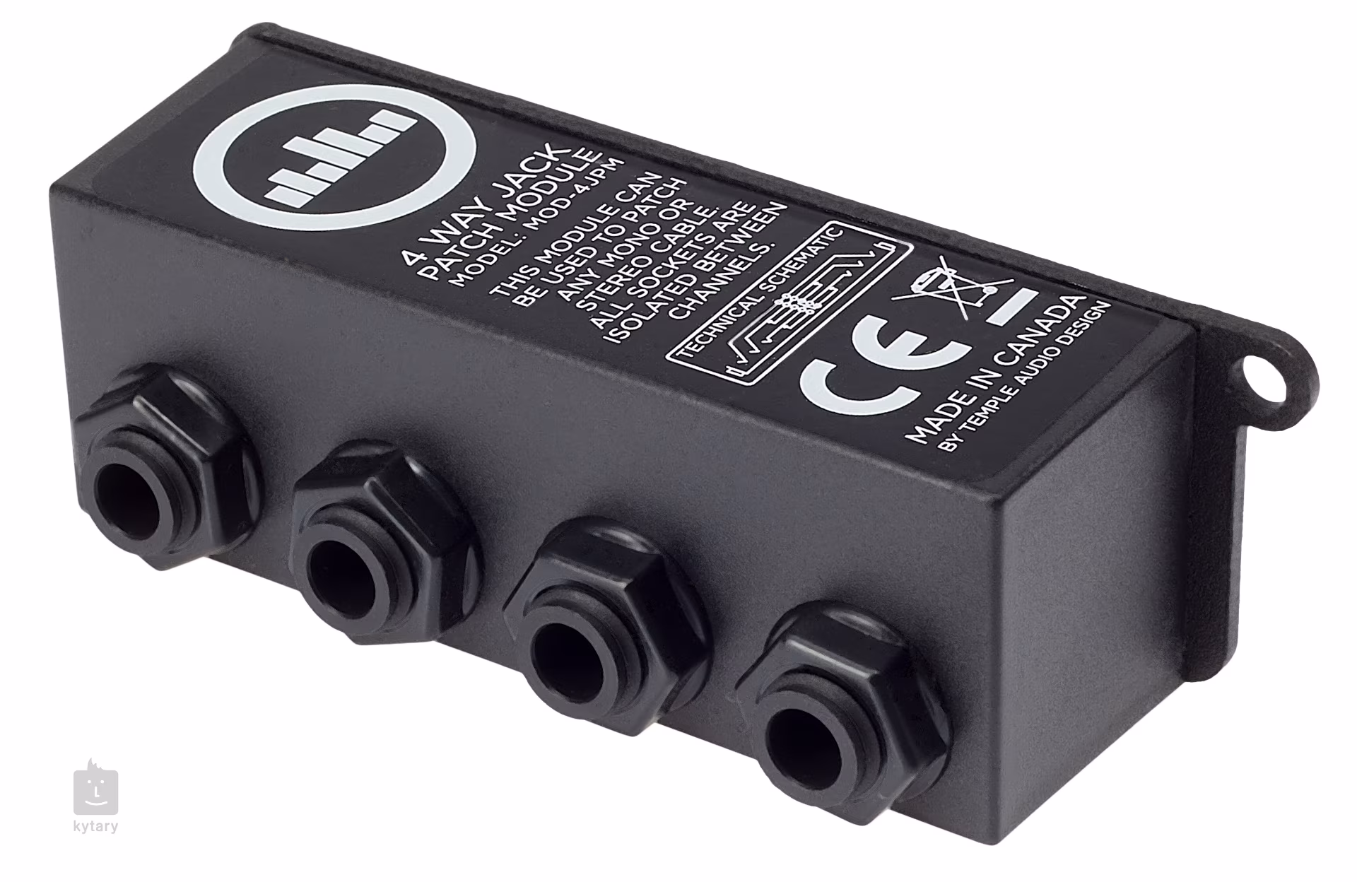 TEMPLE AUDIO 4-Way Jack Patch Module Príslušenstvo
