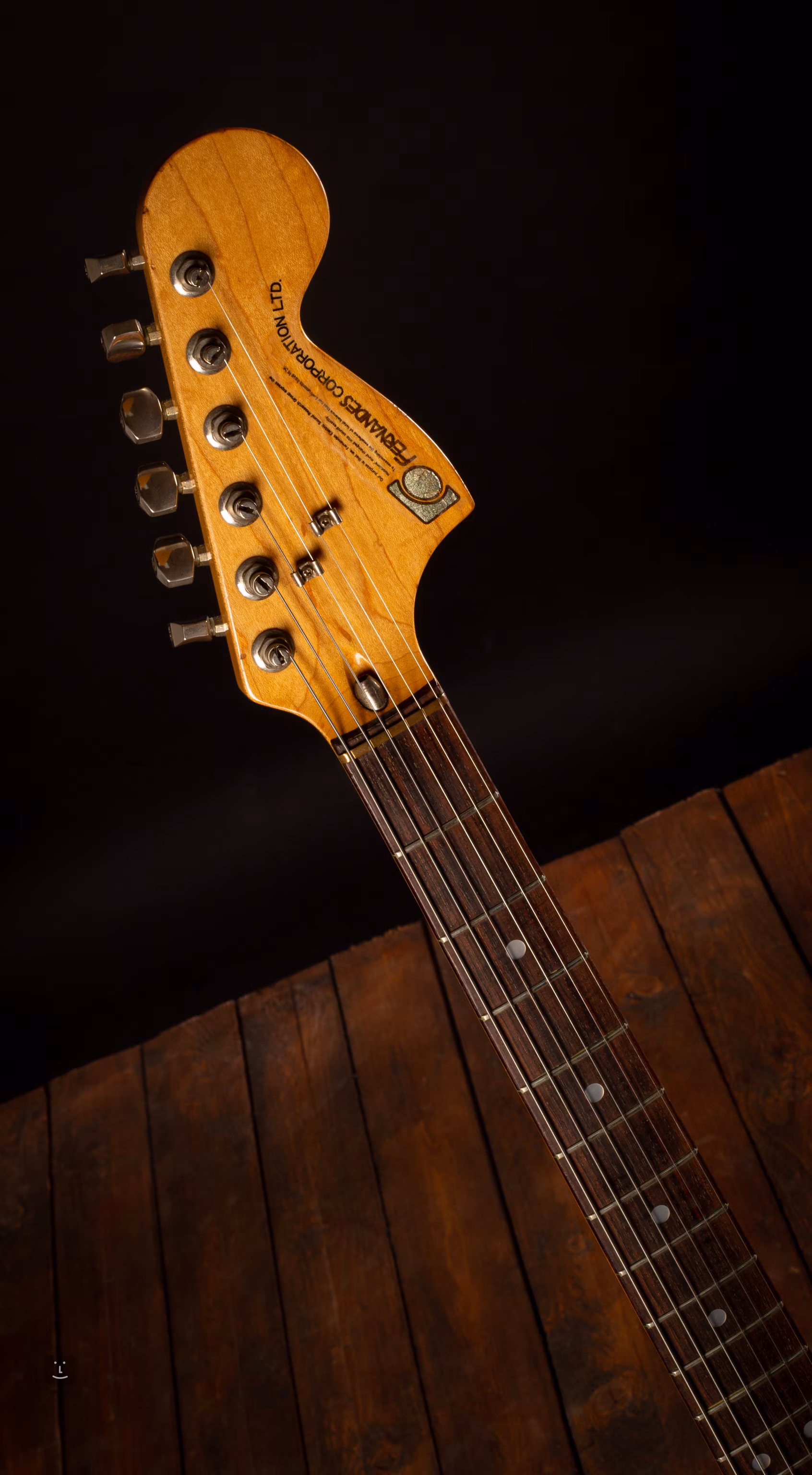 FERNANDES Stone Logo Strat Black Elektrická gitara | Kytary.sk