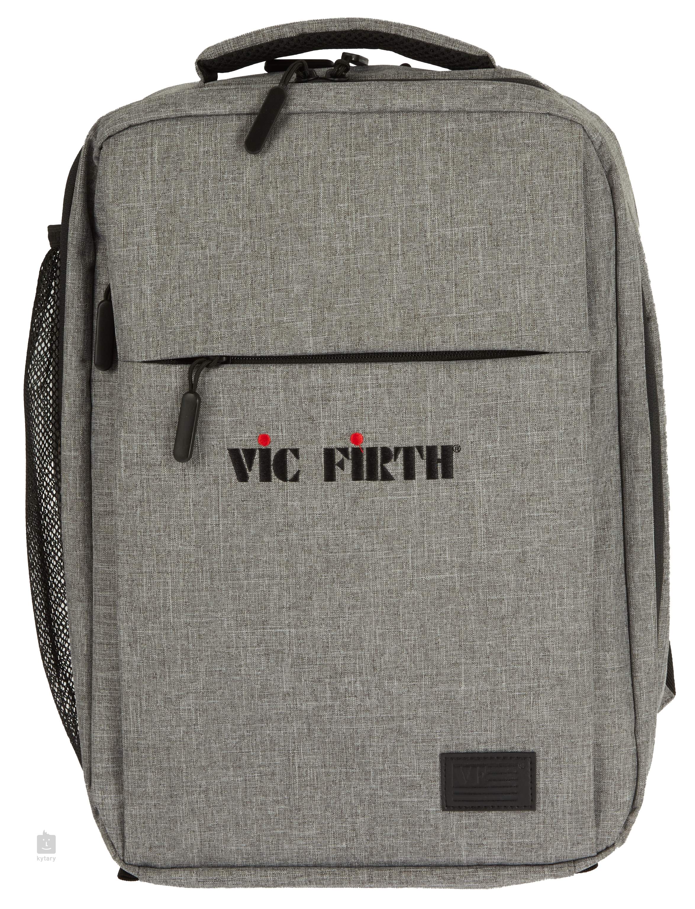 VIC FIRTH Gray Travel Backpack Batoh