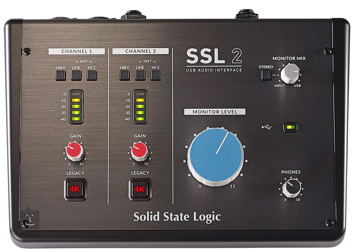 SOLID STATE LOGIC SSL 2 (rozbalené) USB zvuková karta | Kytary.sk