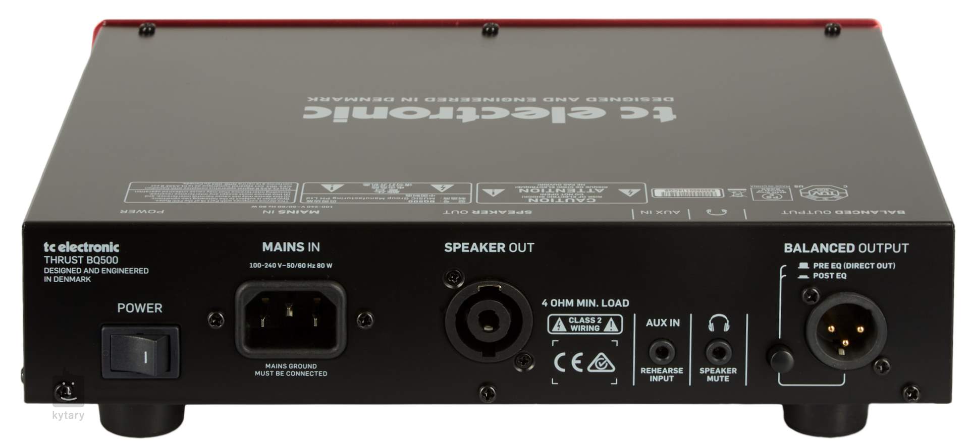 TC ELECTRONIC BQ500 Basgitarový tranzistorový zosilňovač