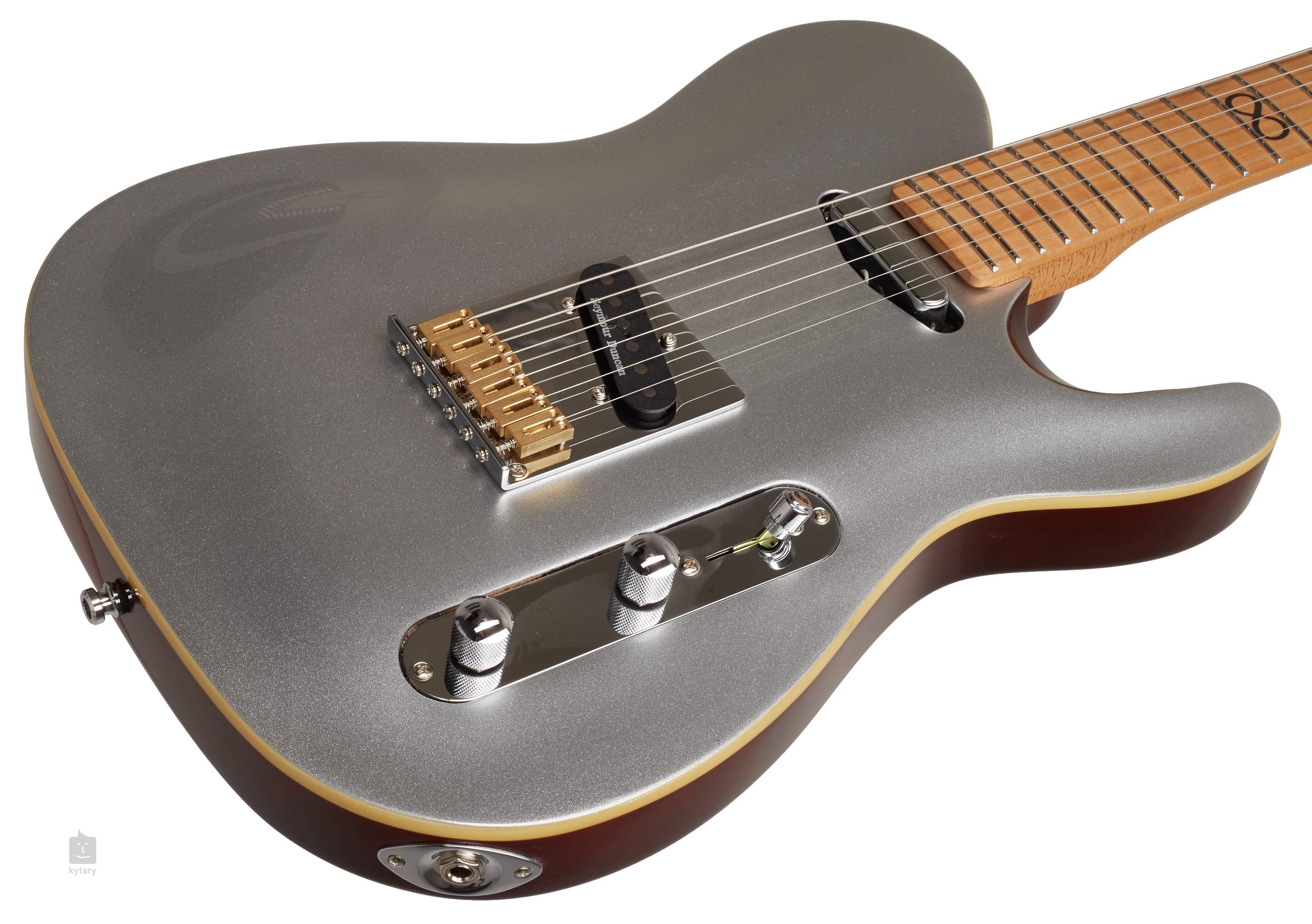 CHAPMAN GUITARS ML3 Pro Traditional Classic Argent Metallic Elektrická ...