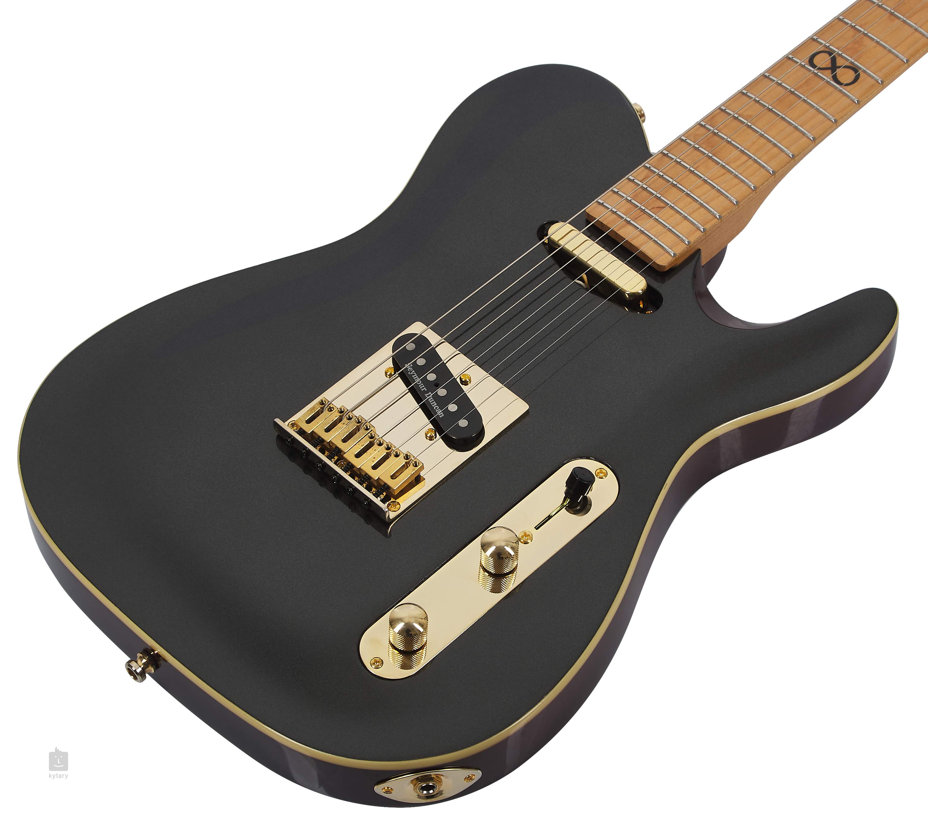 CHAPMAN GUITARS ML3 Pro Traditional Classic Black Metallic Elektrická ...