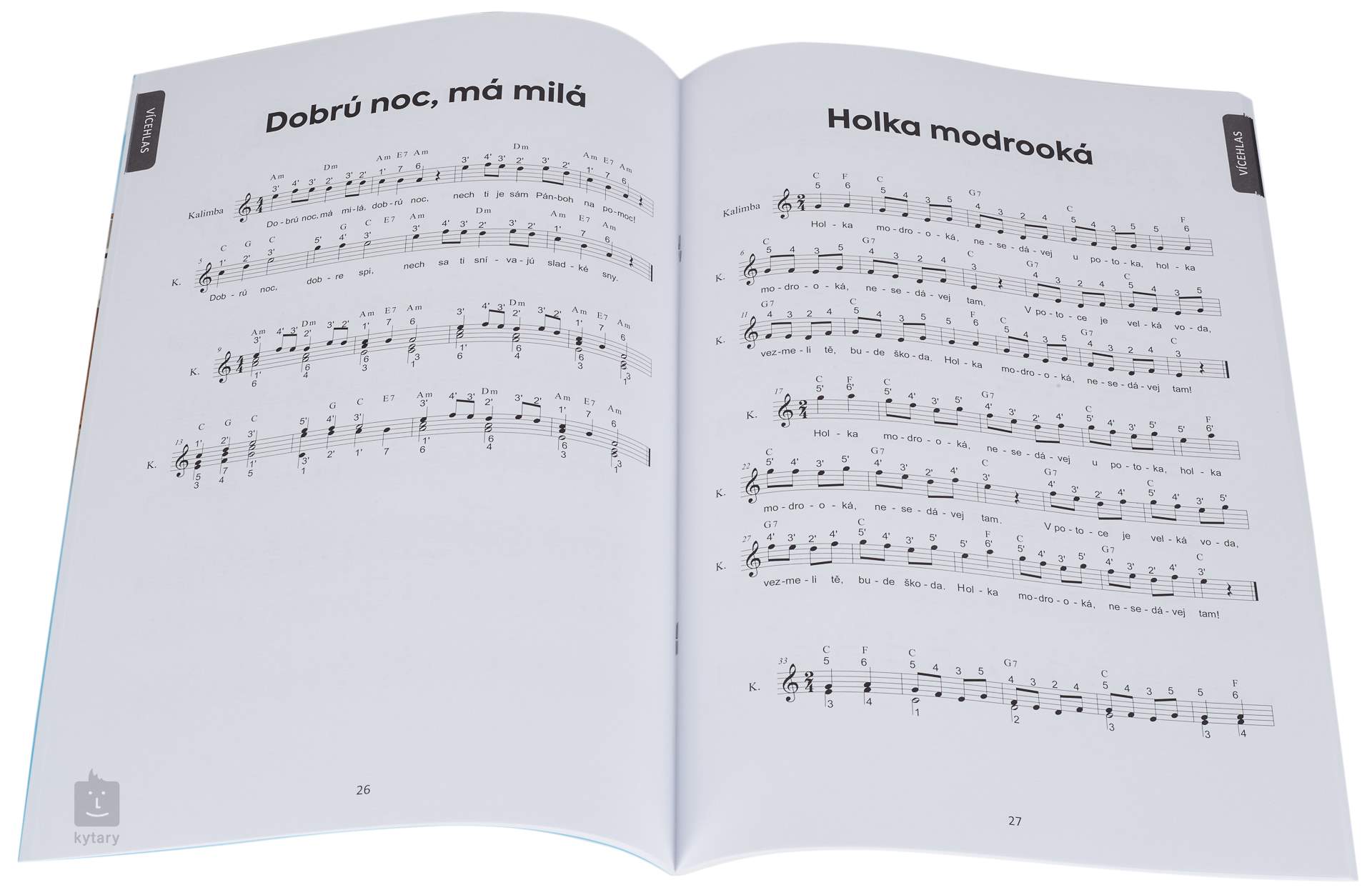 FRONTMAN Kalimba Zpěvník 2. díl (použité) Škola hry na kalimbu | Kytary.sk